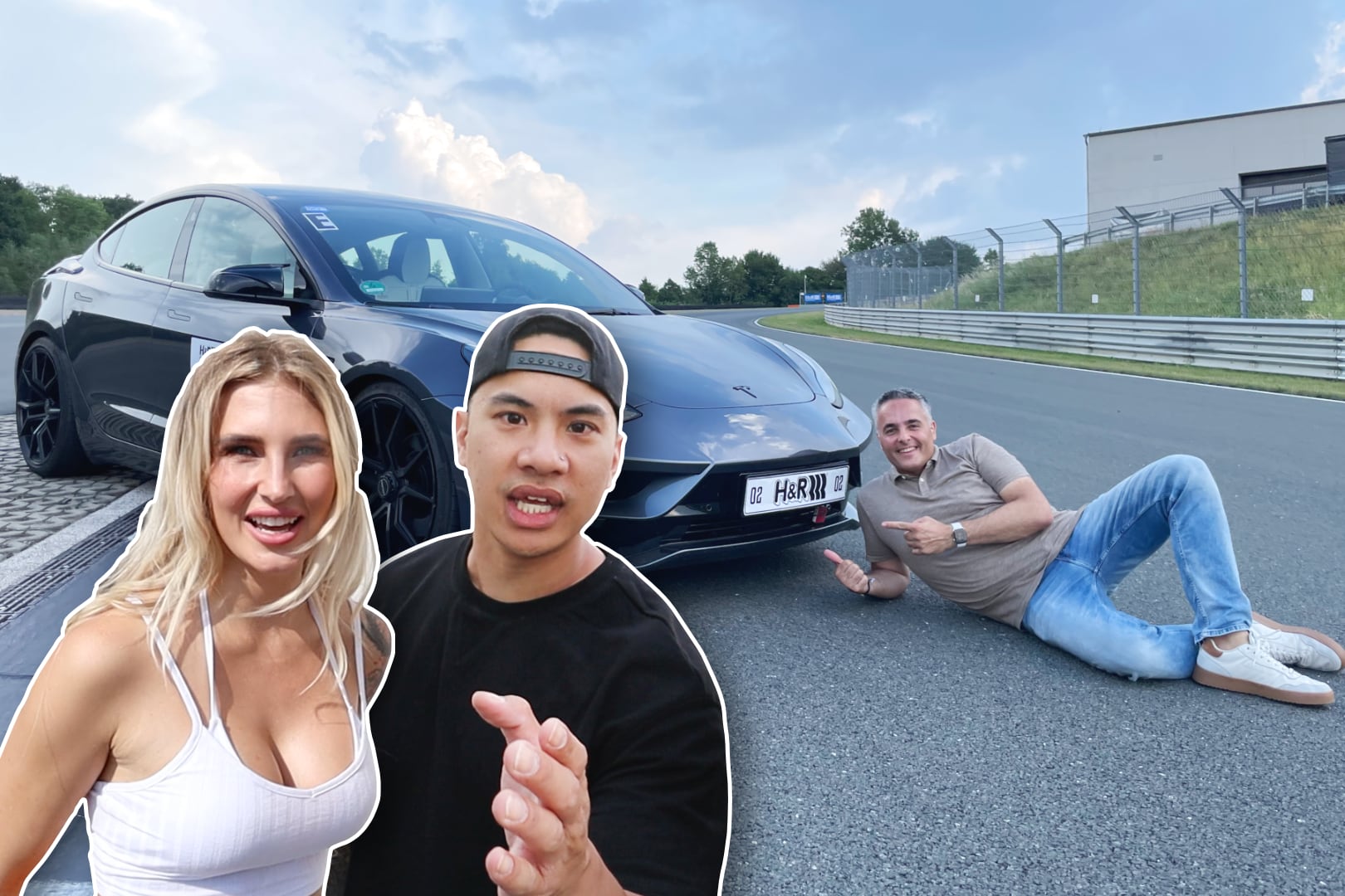 Startech Tesla Model 3 in einer Horde Petrol Heads - H&R Trackday ...